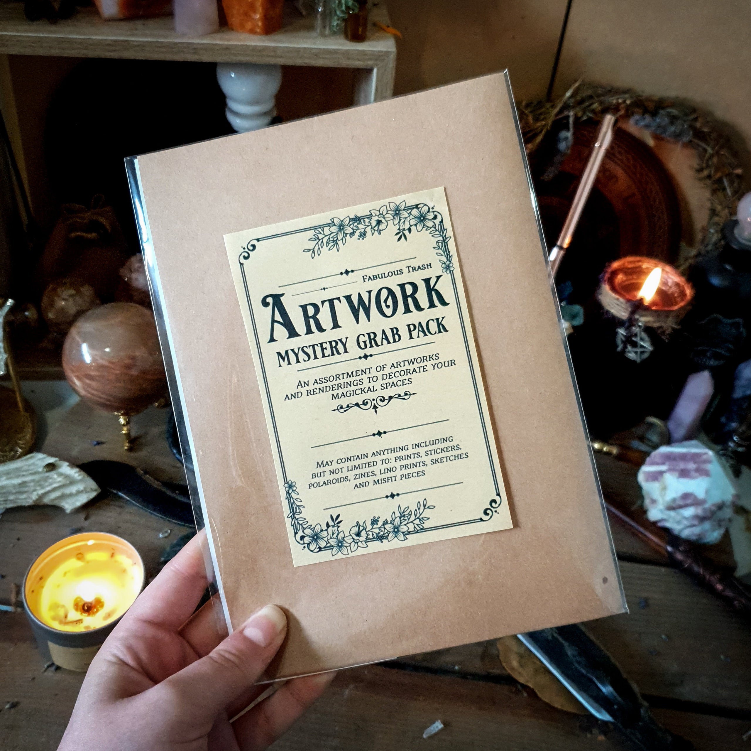 Mystery Art Grab Pack | Fabulous Trash